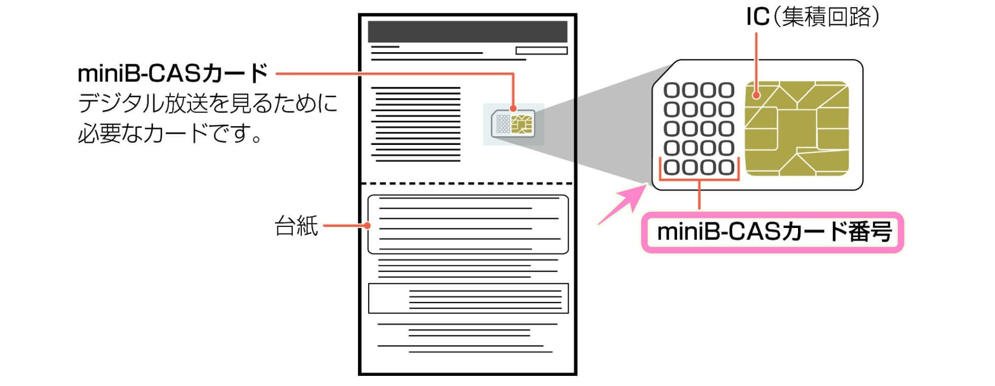 FUNAIテレビのB-CASカードはどこへ？挿入口がない？入れ方やカード番号情報の確認方法など解説！ | ヤマダ電機ポイント使いこなし術